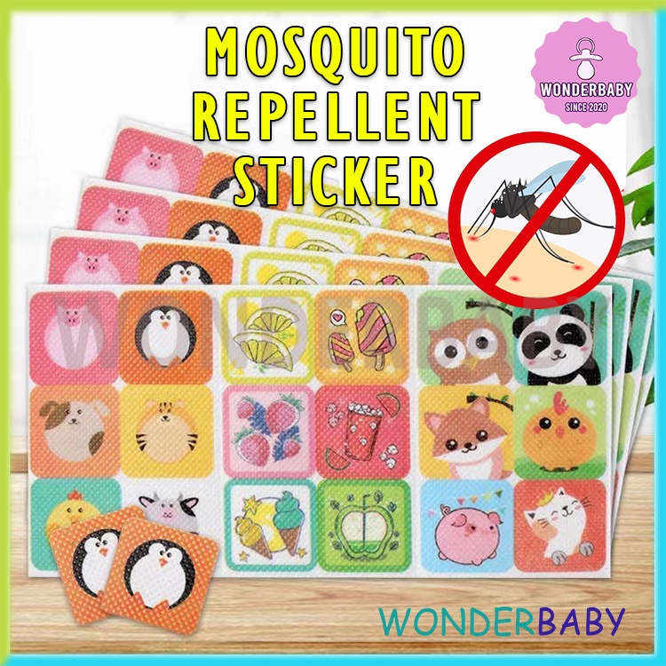 Mosquito Repellent Sticker Patch Child Protect Anti Insect Bug Outdoor ...