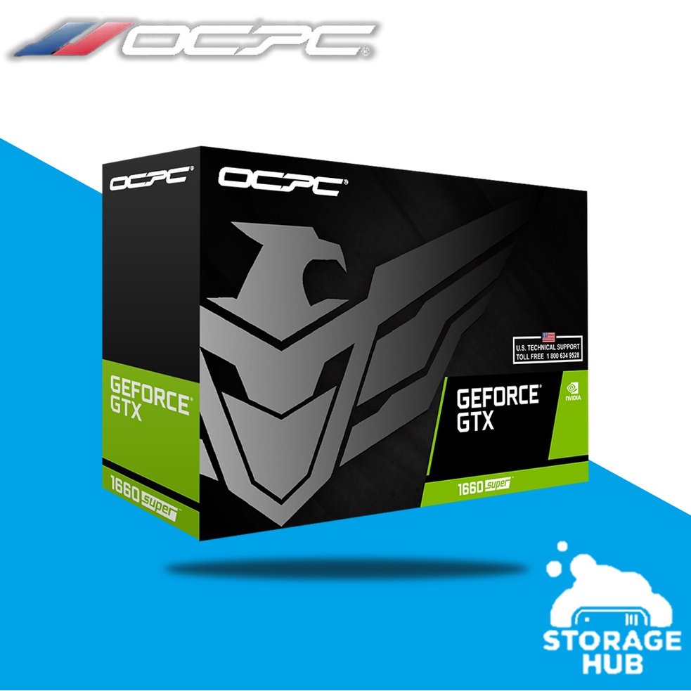 OCPC GEFORCE GTX 1660 SUPER 6GB GDDR6 192-BIT | Shopee Malaysia