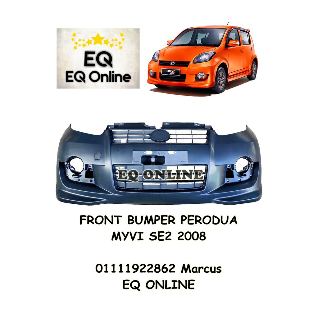 🎈🎈🎈perodua perodua myvi 08' se se2 front bumper pp plastic malaysia ...