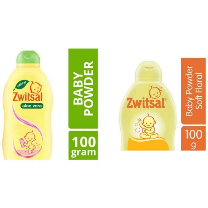 ZWITSAL Baby Powder 100gm - Soft Floral / Fresh Floral / Aloe Vera ...