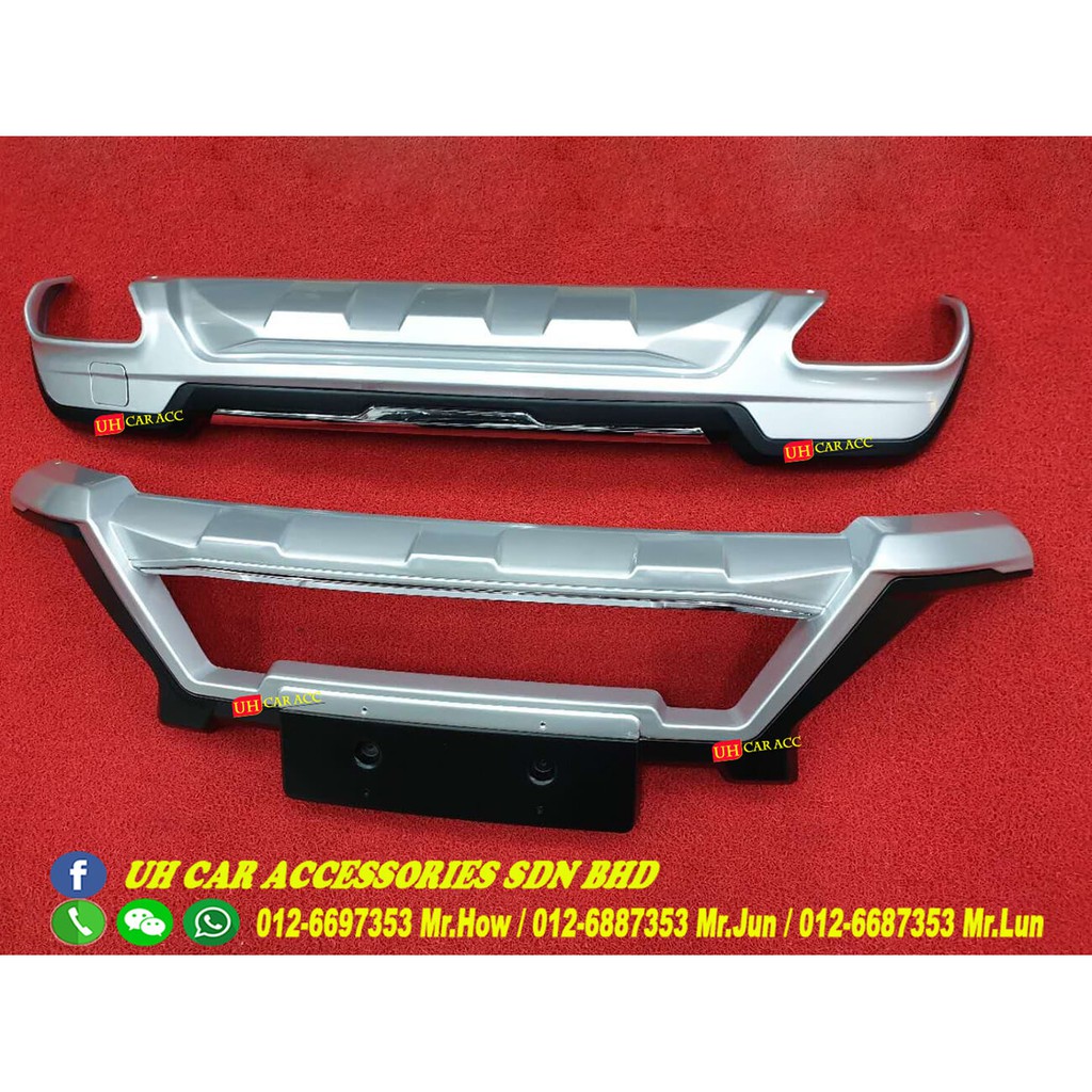 Proton X70 Front & Rear Bumper Guard Protector Bodykit [READY STOCK ...