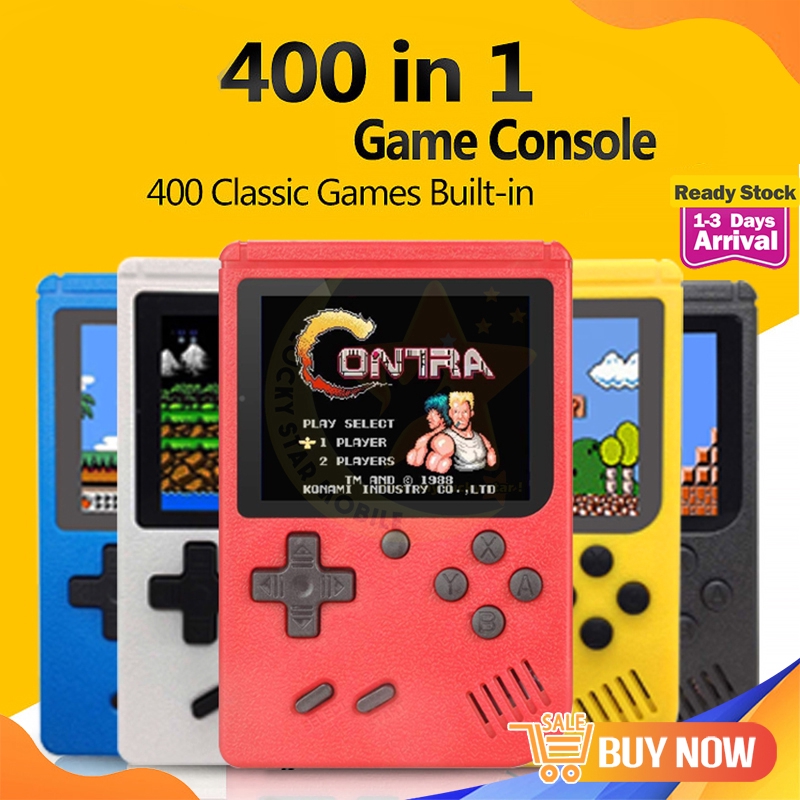 Kids Toys FC Emulator 400in1 Game Console Super Mario Retro FC GameBoy ...