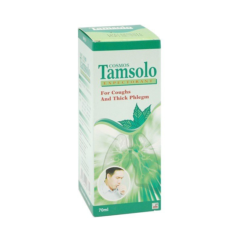 Cosmos Tamsolo Expectorant 70ml Guaiphenesin Cough Phlegm Syrup ...