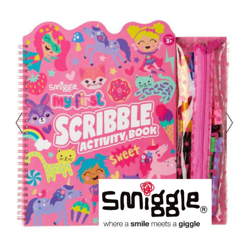 Smiggle My First Scribble Activity Book | Shopee Malaysia