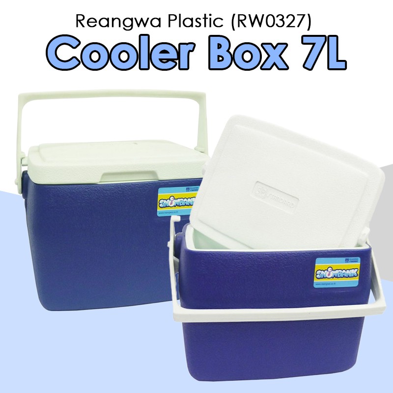 Reangwa Plastic 7L Cooler Box (RW0327) Insulated Small Portable Cooler ...