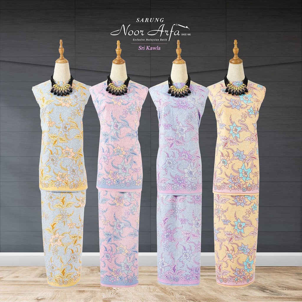 NOOR ARFA BATIK SARUNG SRI KAWLA | Shopee Malaysia