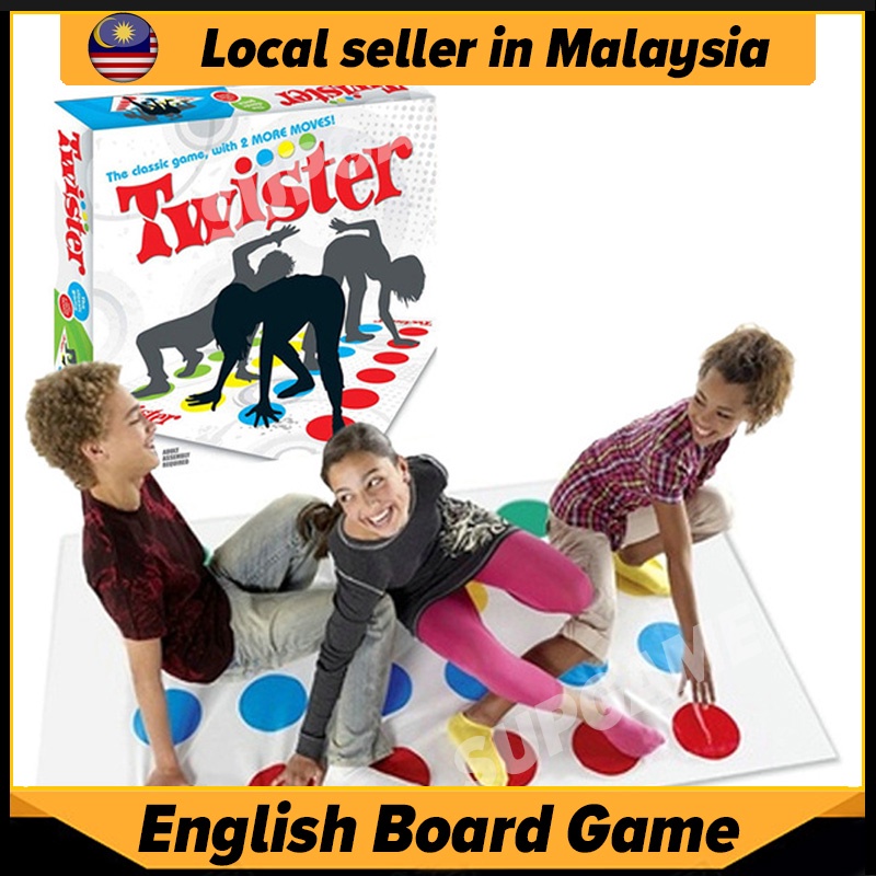 Twister Game Board Game for Party Fun Twister Game For Kids Fun Family ...