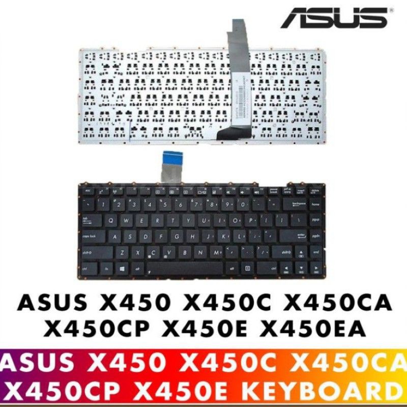Asus X450 X450C X450CA X450CC X450CP X450E X450EA X450EP Keyboard ...