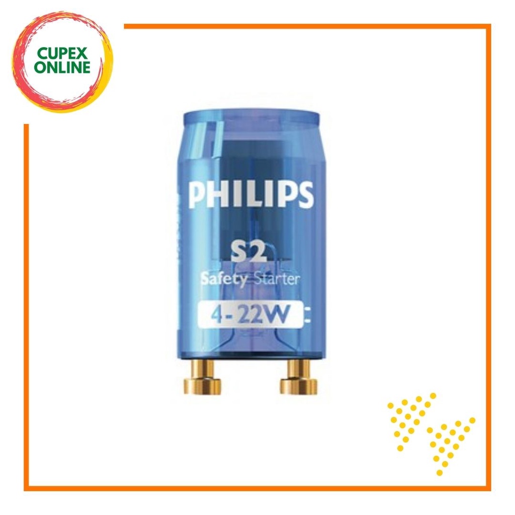 Philips Starter S2 4-22W 220-240V (cupex) | Shopee Malaysia