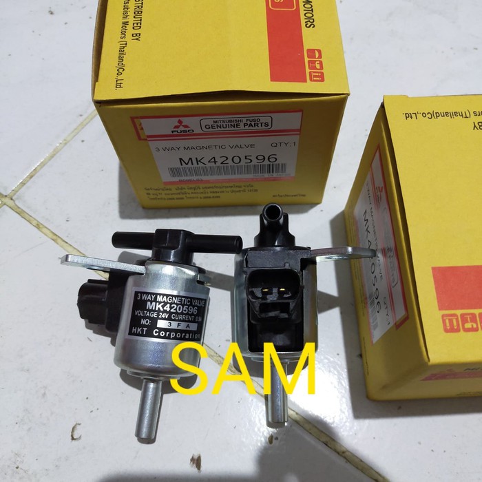 Valve 3 way magnetic switch engine brake canter ps125 turbo mk420596 ...