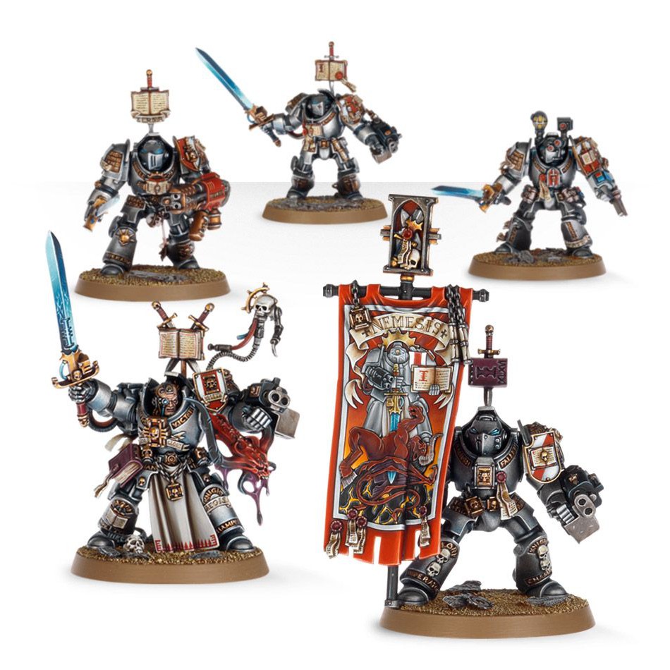 Warhammer 40K Adeptus Astartes Grey Knights Brotherhood Terminator ...