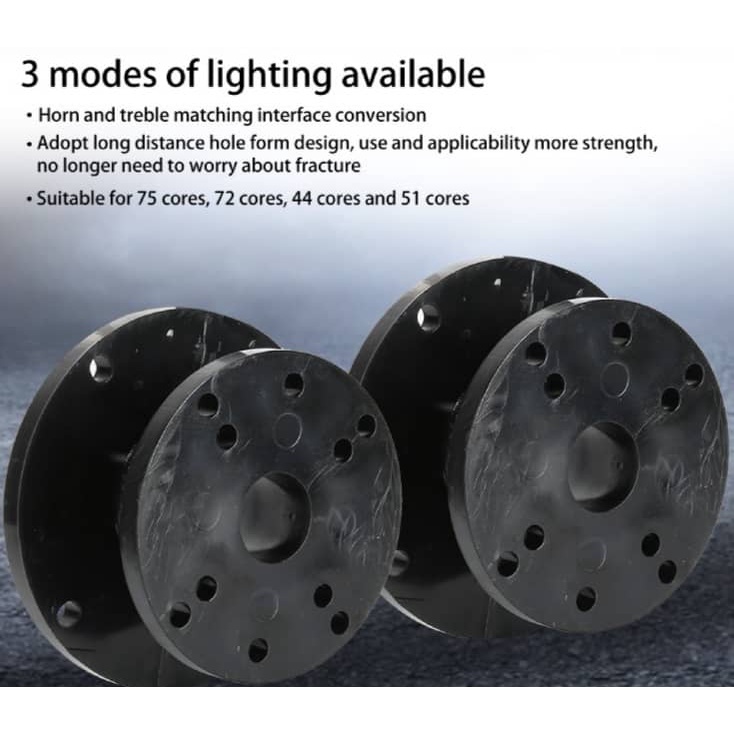 Tweeter Horn Adapter Converter Tweeter Speaker Driver Universal Dual ...