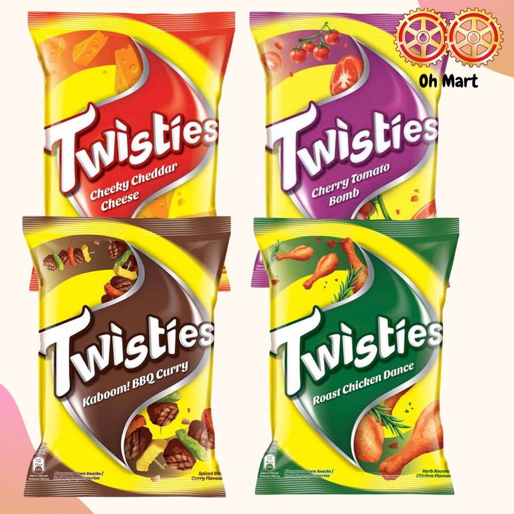 Twisties Corn Snacks Assorted Flavors (-60g/160g) | Shopee Malaysia