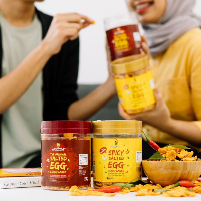 Aducktive Salted Egg Cornflakes | Shopee Malaysia