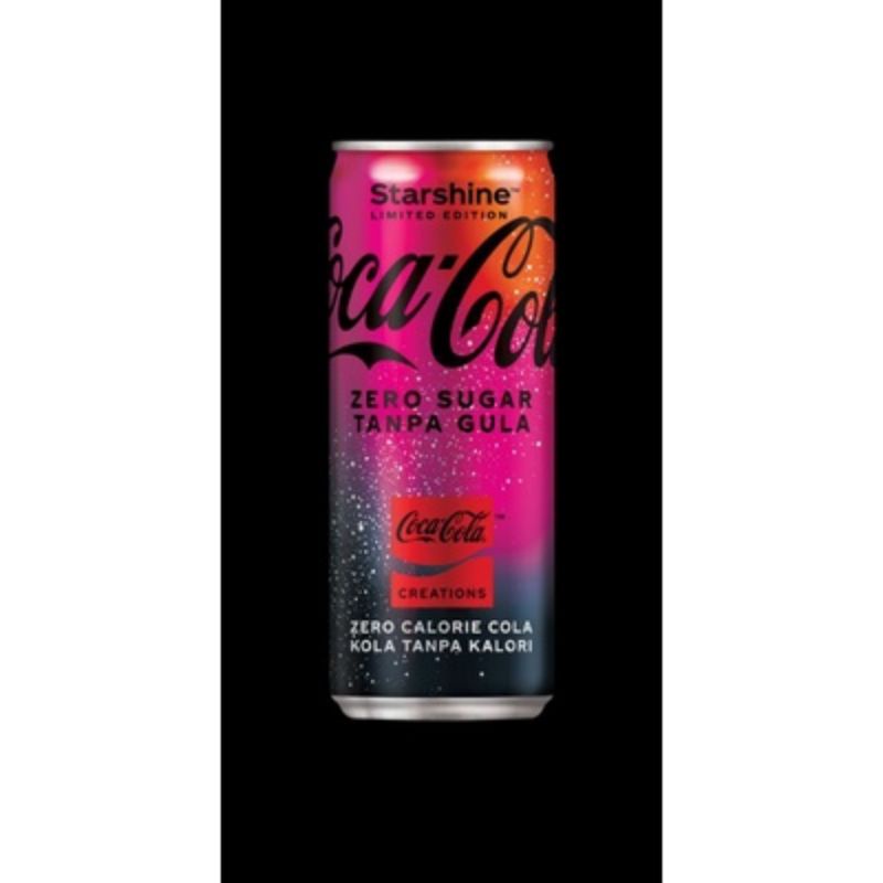 LIMITED EDITION COCA COLA Starshine | Starlight Zero Sugar 320ml ...