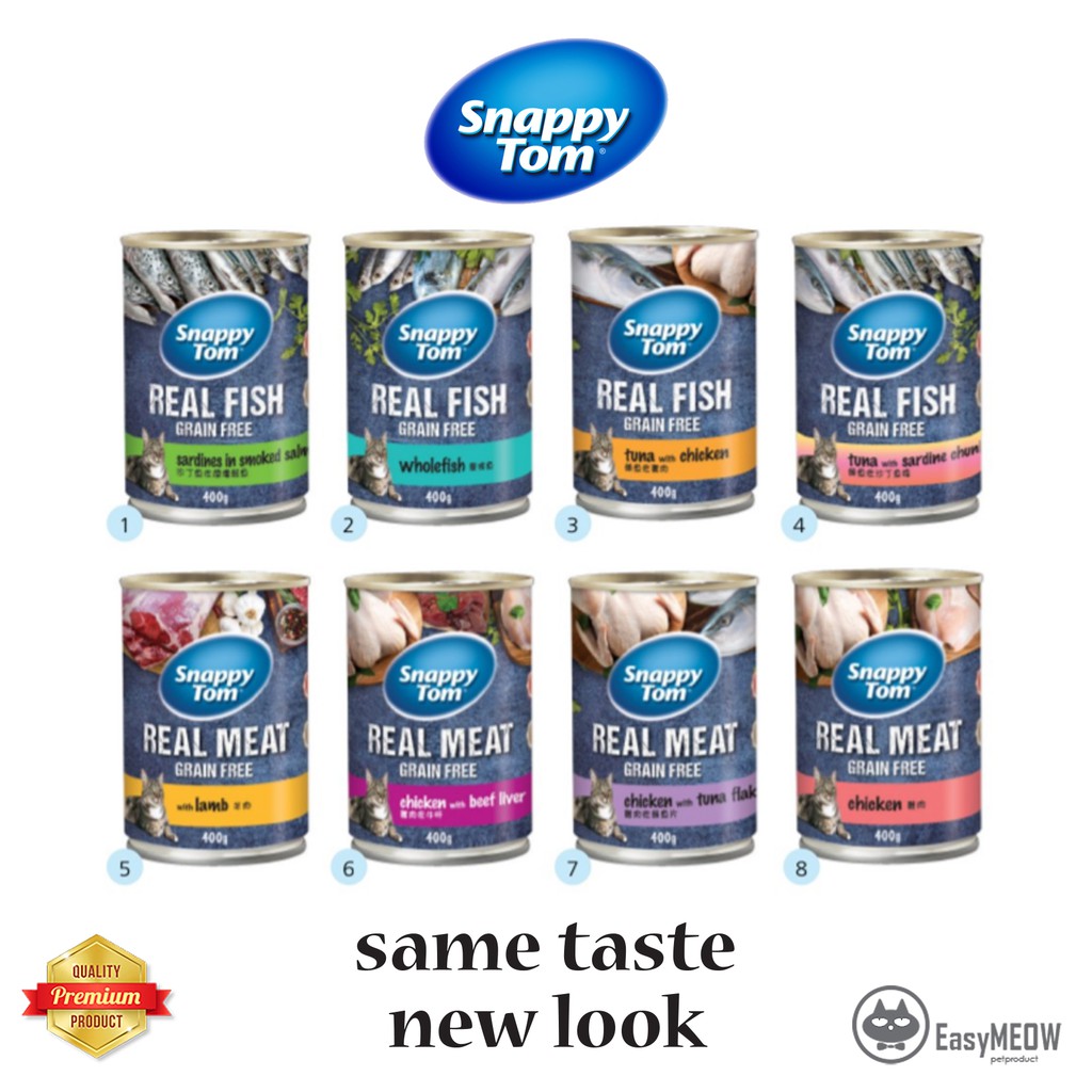 SNAPPY TOM CANNED FOOD FOR CAT 400G /Baby Snappy Tom Can Food (CHICKEN ...