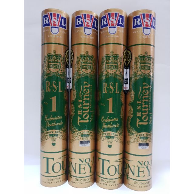 RSL Gold no.1 Shuttlecock (12pcs) 77speed | Shopee Malaysia