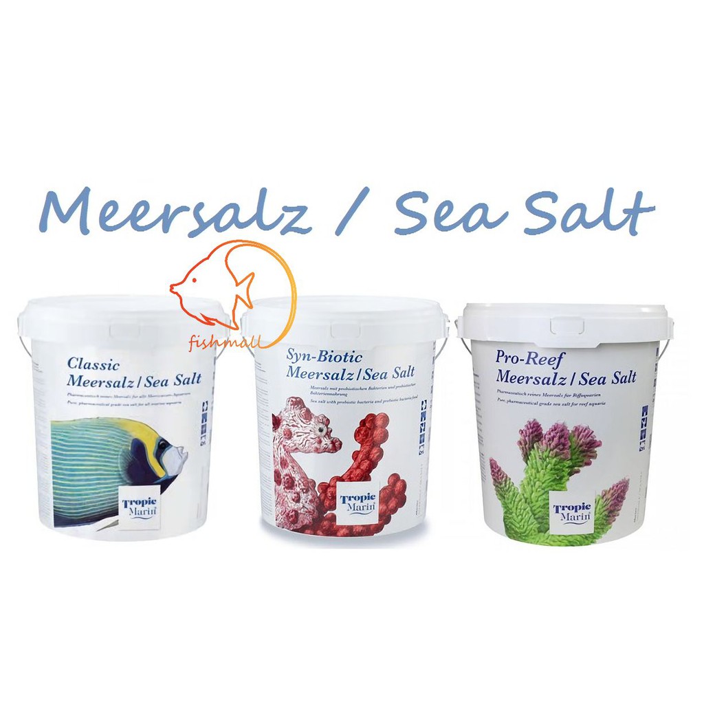 Repack 1kg Tropic Marin Pro-Reef Salt Tropic Marin Syn-Biotic Salt ...