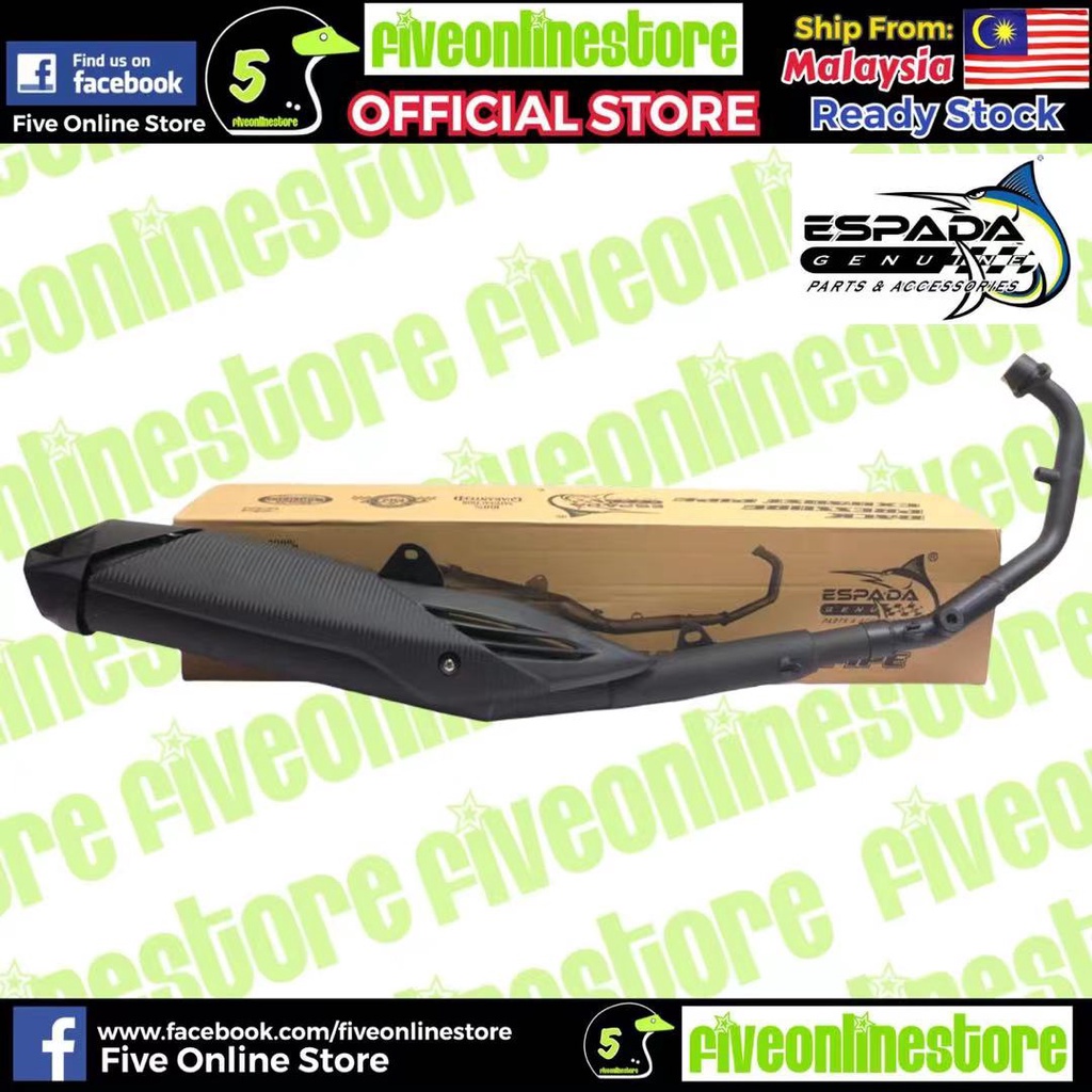 ESPADA Back Pressure 28MM Racing Exhaust Pipe Y15ZR Y15, 57% OFF