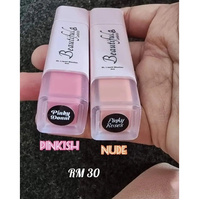 Beautiful Ledehh Liquid Blusher Nude / Pinkish / Pinky Donut & Pinky ...