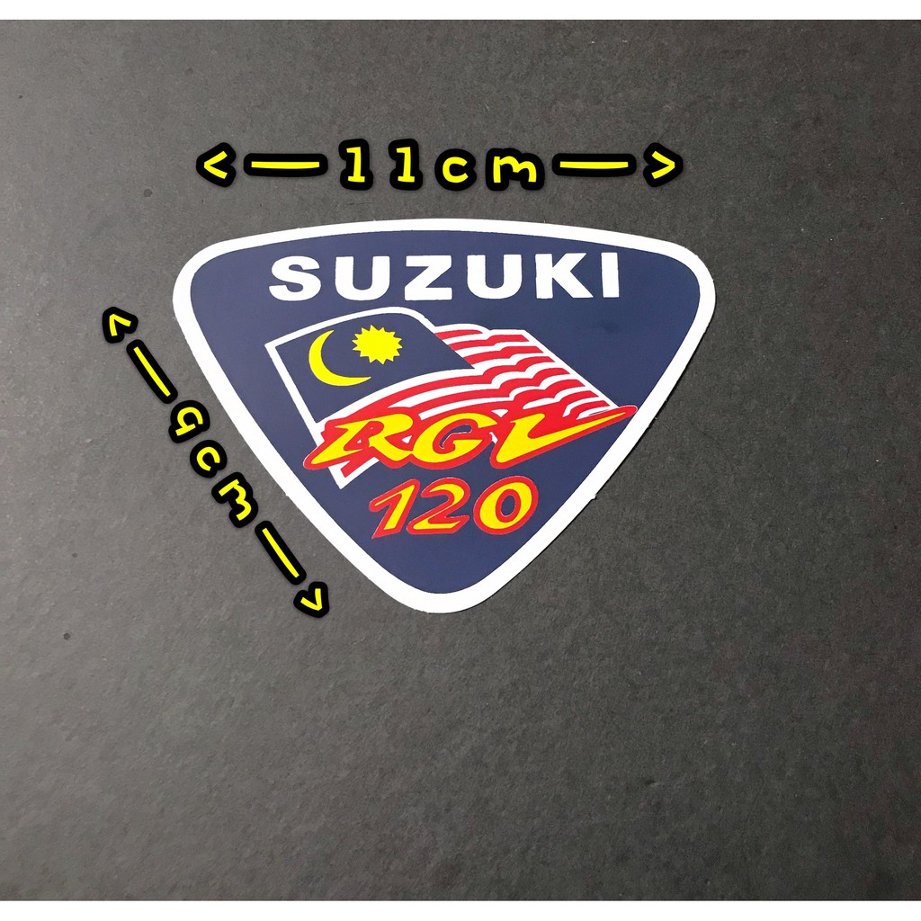 Suzuki RGV Sticker - LimiteD | Shopee Malaysia