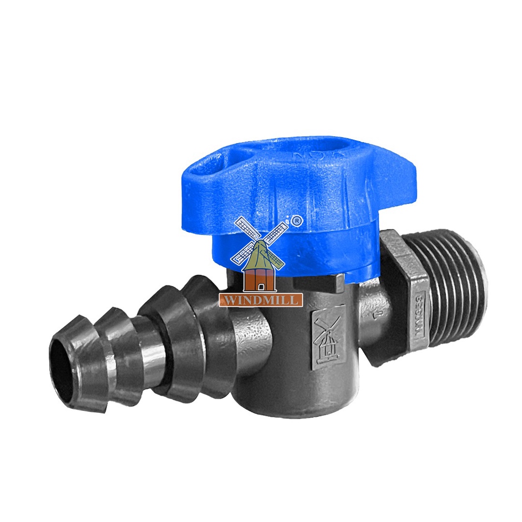 [100pieces] Windmill Quick Action Valve 16/20mm x 1/2" Male Thread QAV ...
