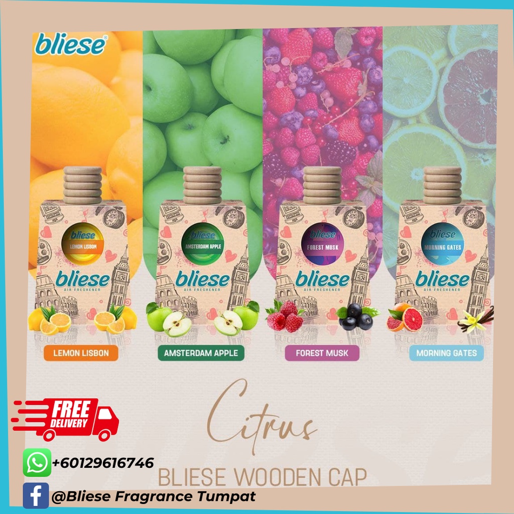 [READY STOCK] BLIESE AIR FRESHENER/CAR PERFUME/PEWANGI KERETA/MINYAK ...