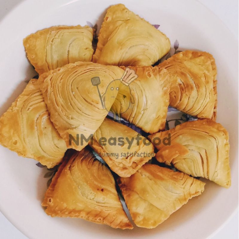 Homemade Karipap Pusing Frozen, Inti Penuh Kari Kentang (10pcs/pack ...
