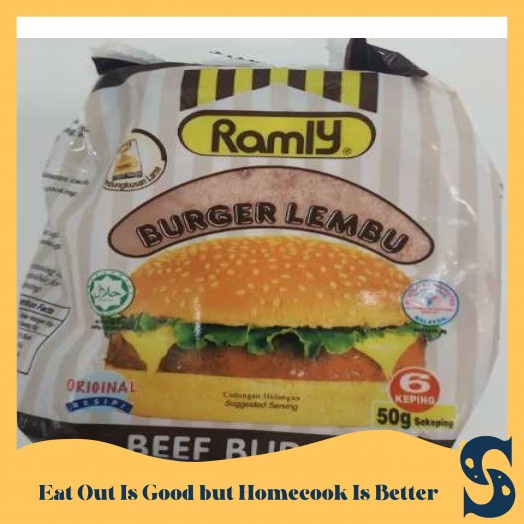 Ramly Burger Beef Patty 300GM/PKT(Above RM130, JB: Free Delivery; Other ...