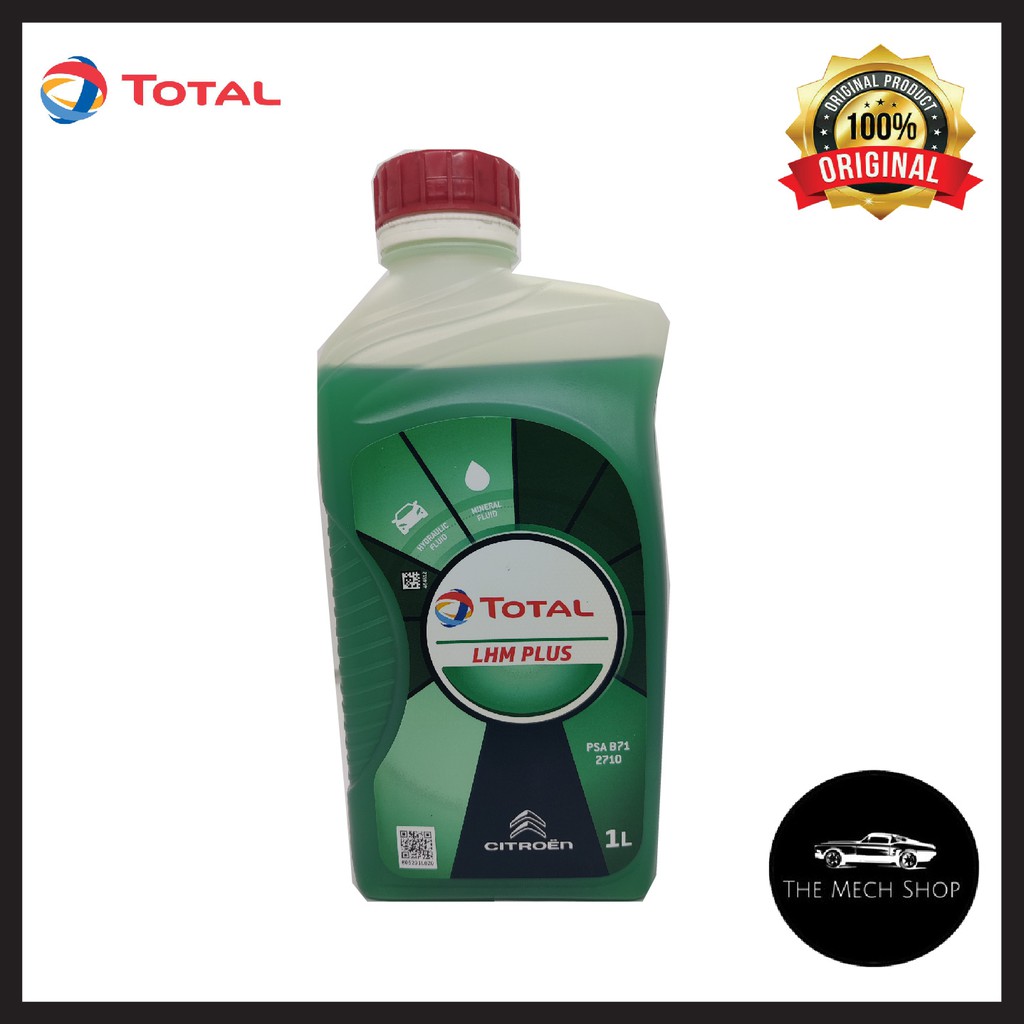 (100% Original) Total LHM PLUS Hydraulic Mineral Fluid Oil 1Litre (Made in EU) | Shopee Malaysia