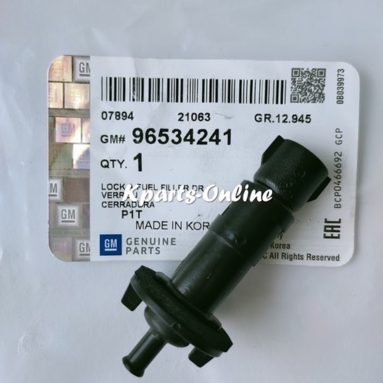 FUEL LID LOCK (ORIGINAL) CHEVROLET AVEO > 96534241 | Shopee Malaysia