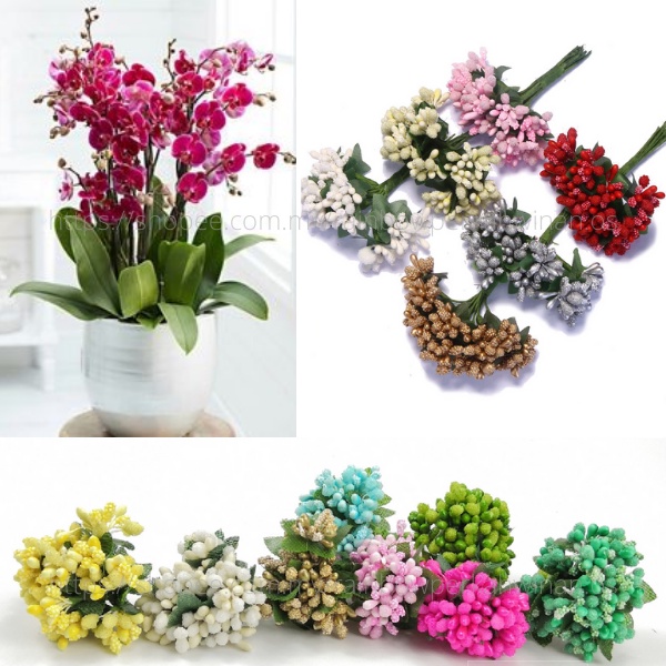 INTI BUNGA STIGMA STAMEN / FLOWER CORE / FLOWER STIGMA / KRAFTANGAN ...