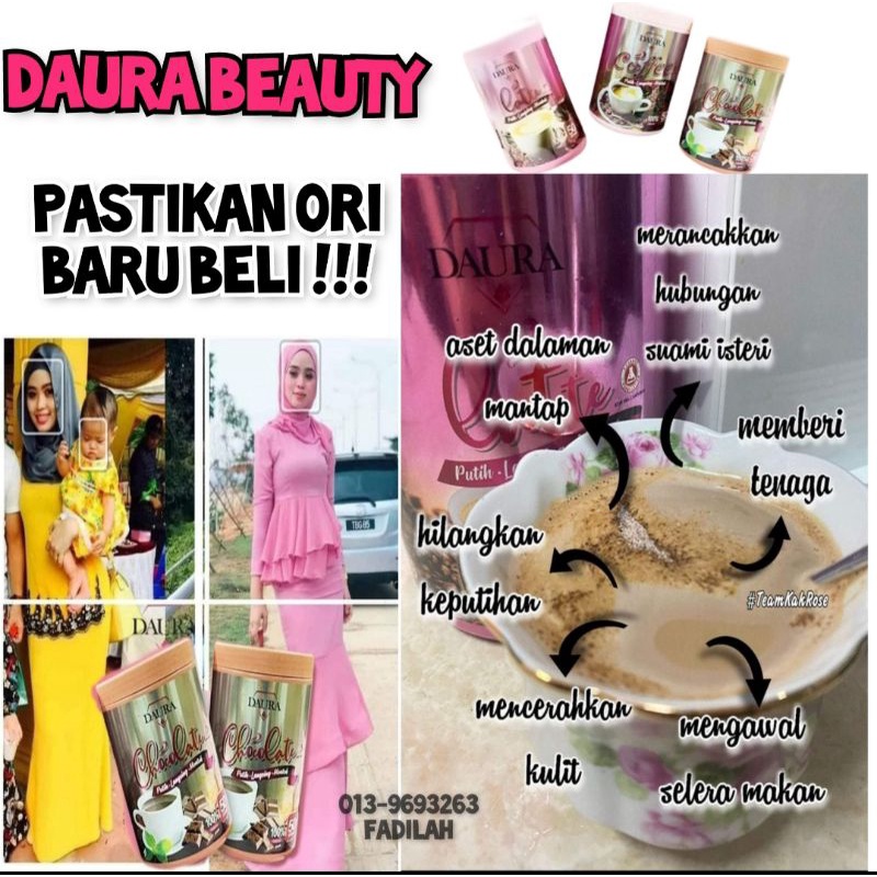 DAURA COFFEE ORIGINAL HQ New Pack !! (ORIGINAL HQ) | Shopee Malaysia