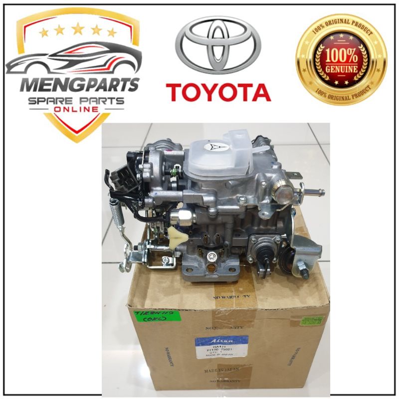 TOYOTA HIACE VAN RZH112 1RZ ORIGINAL AISIN MADE IN JAPAN CABURATOR ASSY ...