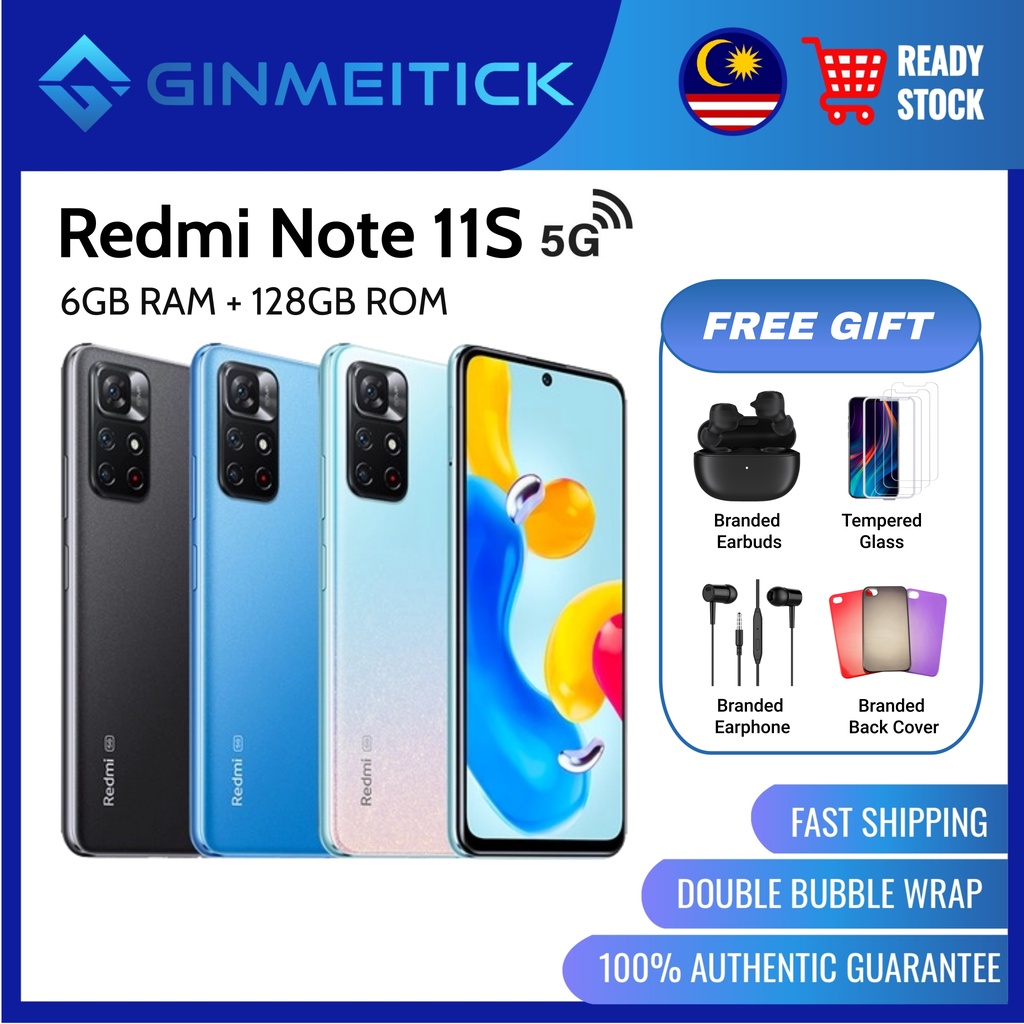 Redmi Note 11S 5G / Redmi Note 11S 4G Smartphone | 6GB RAM / 8GB RAM ...