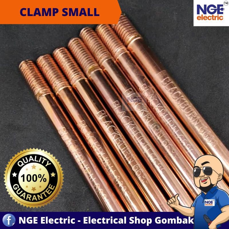 Copper Rod Complete Set Copper Rod Earthing | Shopee Malaysia