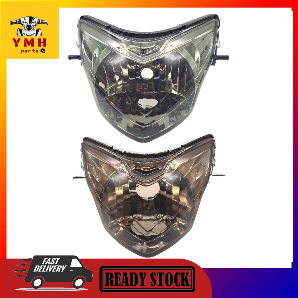 Head Lamp LC135 V2 V3 V4-V7 Lampu Depan Smoke/Tinted | Shopee Malaysia