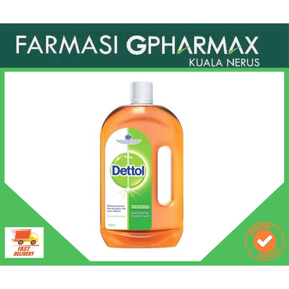 DETTOL Antiseptic Liquid (750ml) | Shopee Malaysia