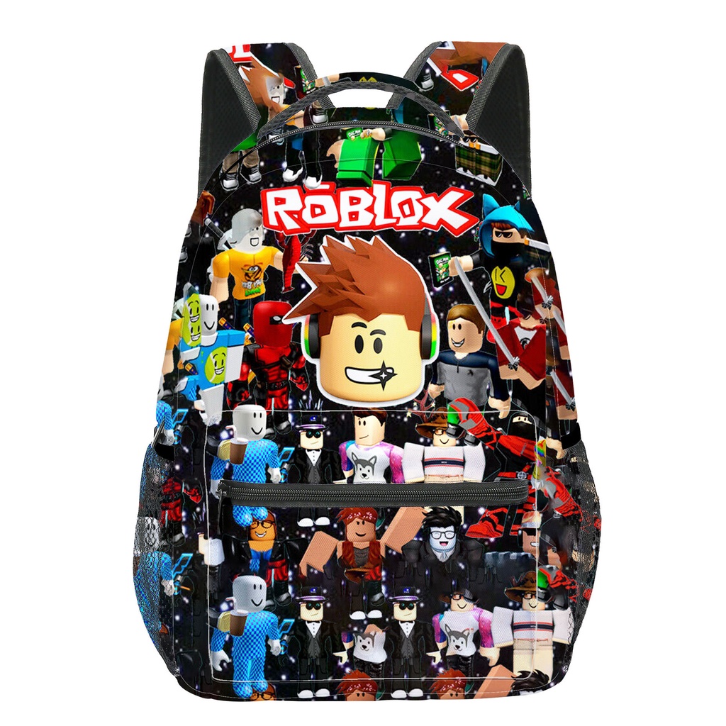 [Ready Stock] Roblox School Bag Student Backpack Roblox Kids School ...
