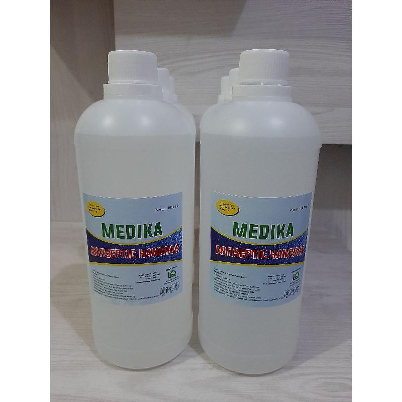 Uk 1000ml / 1 Liter Medika Liquid Hand Sanitizer | Shopee Malaysia