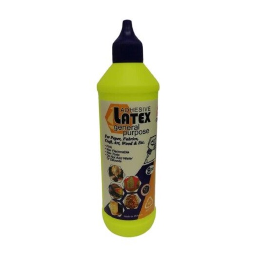 Chunbe Adhesive White Latex Glue 4oz (120ml) / 8oz (230ml) Gam Putih ...