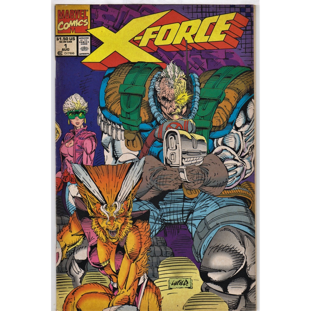 X-Force #1 (1991) Rob Liefeld | Shopee Malaysia