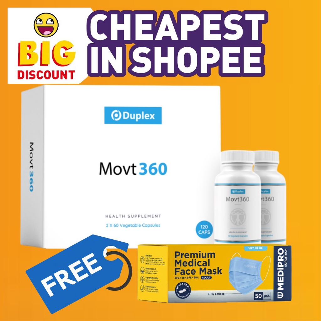 DUPLEX MOVT 360 (FOC 1BOX MEDICAL FACE MASK) | Shopee Malaysia