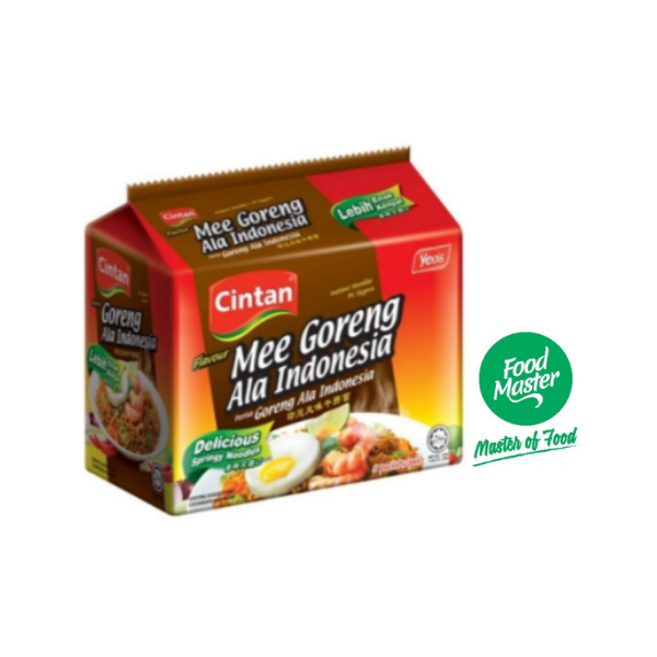 Cintan Instant Noodles ~ Mee Goreng Ala Indonesia Flavour 78g x 5 pkt ...