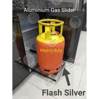 【HEAVY DUTY】Kitchen Cabinet Aluminium Gas Cylinder roller Slide / Gas ...