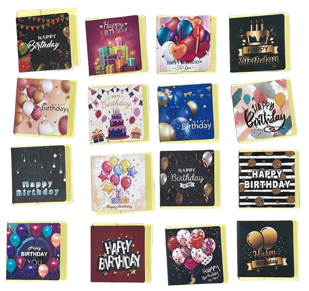 Premium Greeting Cards with envelop/Wish Card Birthday Gift/Kad Hadiah ...