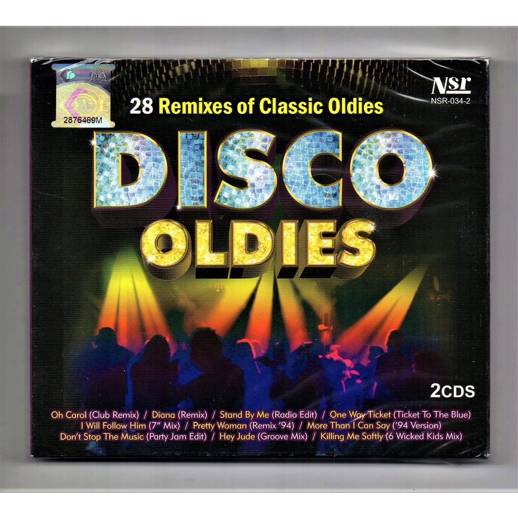 Disco Odies - 28 Remixes of Classic Oldies ( 2 CD ) | Shopee Malaysia