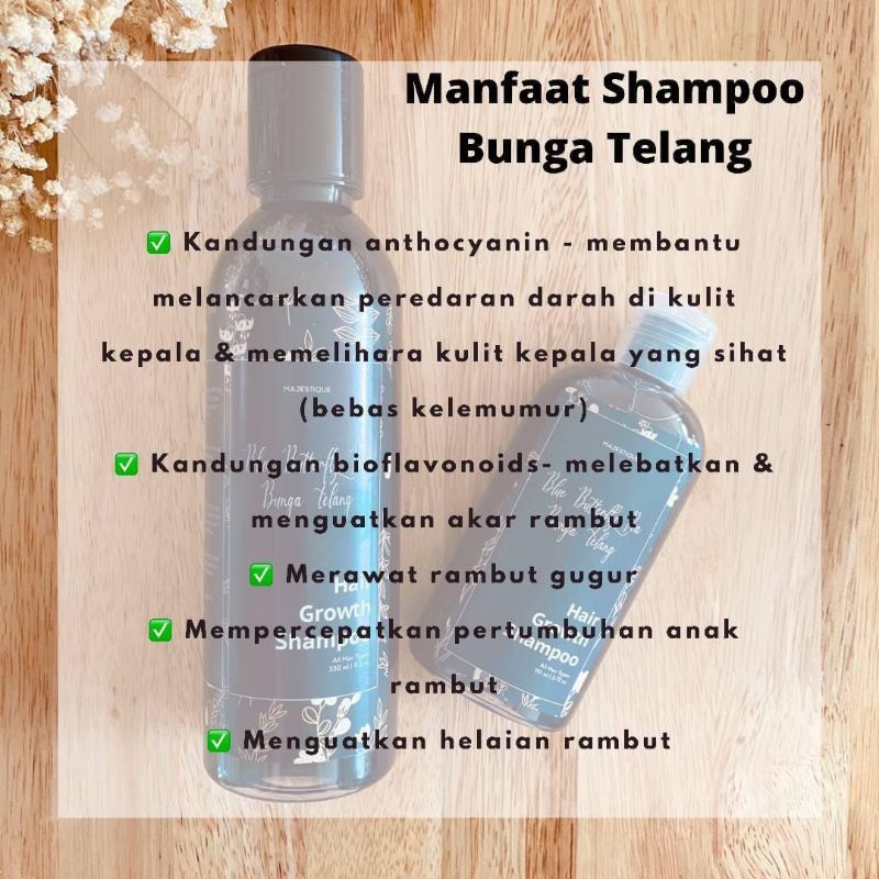 SHAMPOO BUNGA TELANG 110ml | Shopee Malaysia