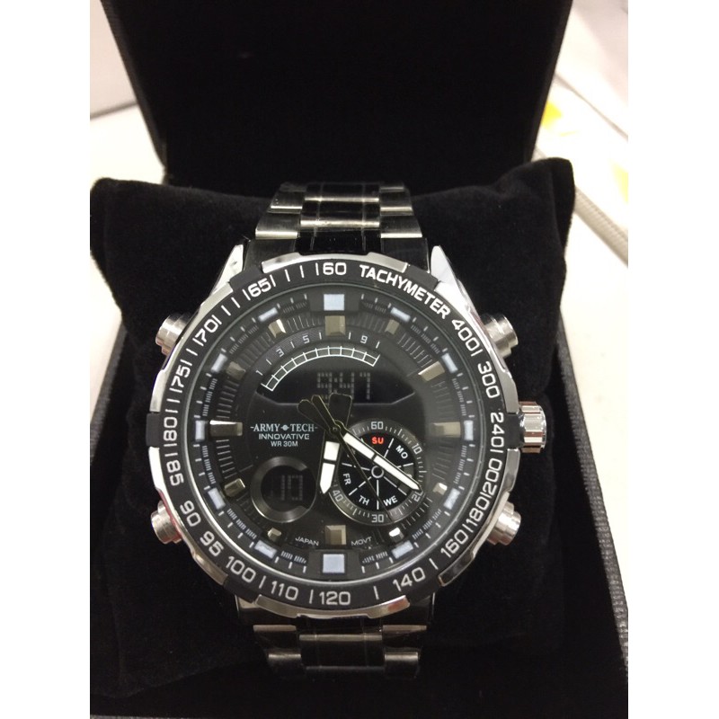 100% authentic Army Tech Analog + Digital Watch | Shopee Malaysia