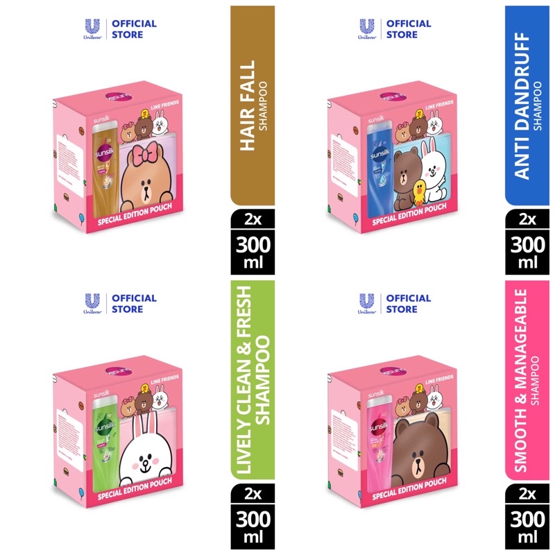 Limited Line Sunsilk Shampoo 320ml x 2 / Sunsilk Shampoo (160ml & 320ml ...